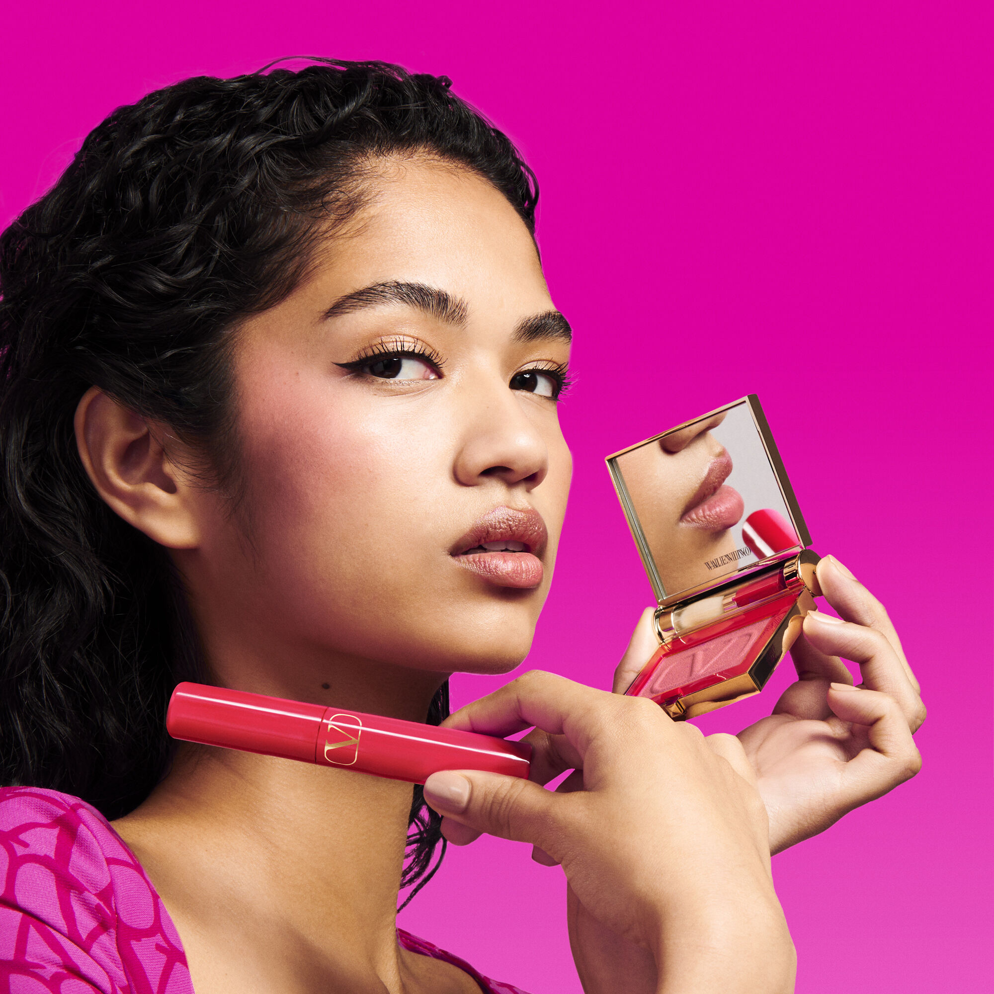 Beauty Bundle Eye2Cheek & Magnificent Mascara| Valentino Beauty